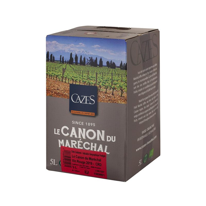 Domaine Cazes - Fontaine à vin - Canon du Maréchal Rouge - BIO 5L ...