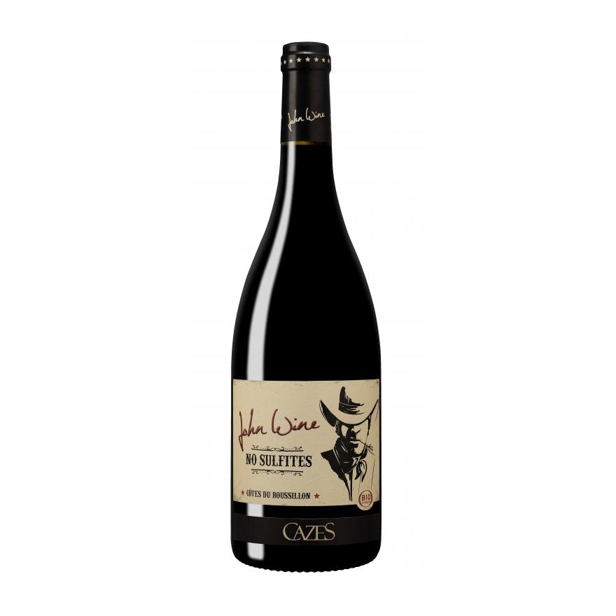Domaine Cazes - Jhon Wine no sulfites - BIO - vin rouge - Domaines du ...